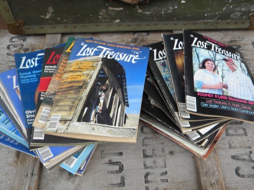 Lot Of Old Lost Treasure Magazines Full Years Early 1980s Back Issues Lot Of Old Lost Treasure Magazines Full Years Early 1980s Back Issues